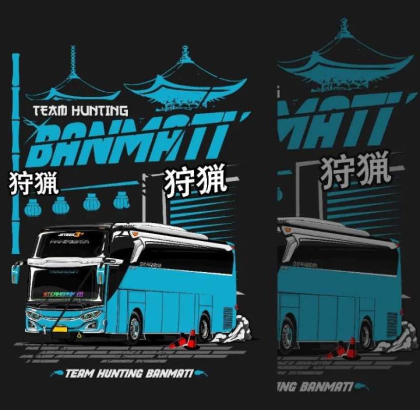 Promo Stiker Bus Mania Bus Artis Ban Mati Laser Sticker Diskon 9 Di Seller Alenila Store
