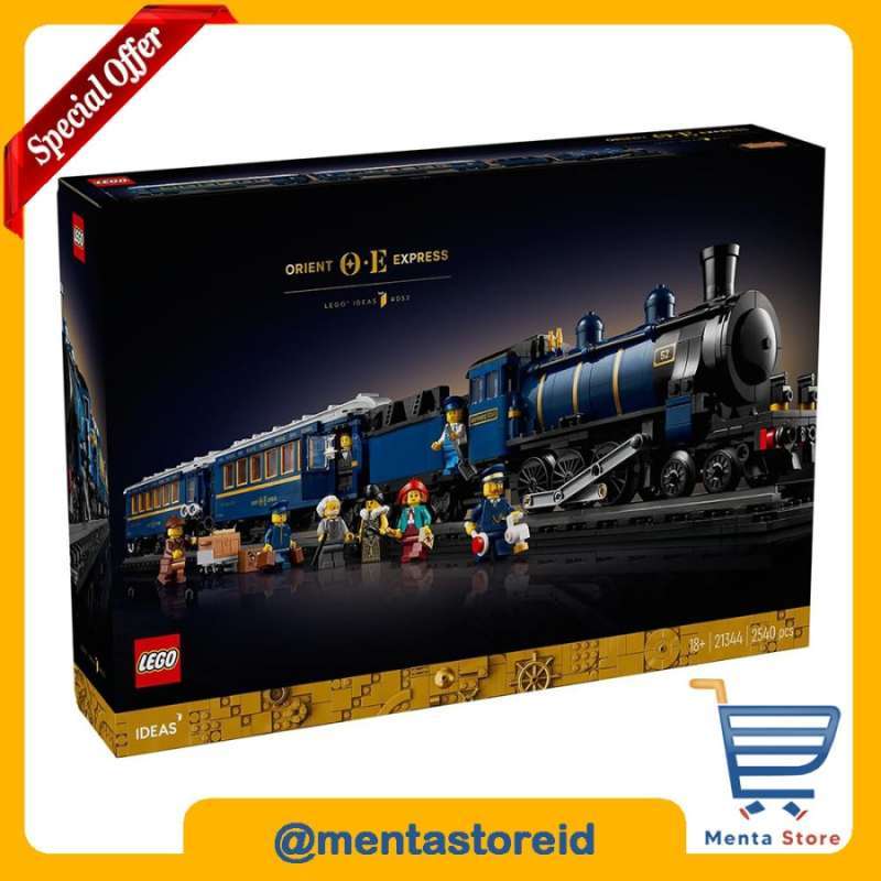 Promo Lego Ideas 21344 The Orient Express Train Diskon 5% Di Seller ...