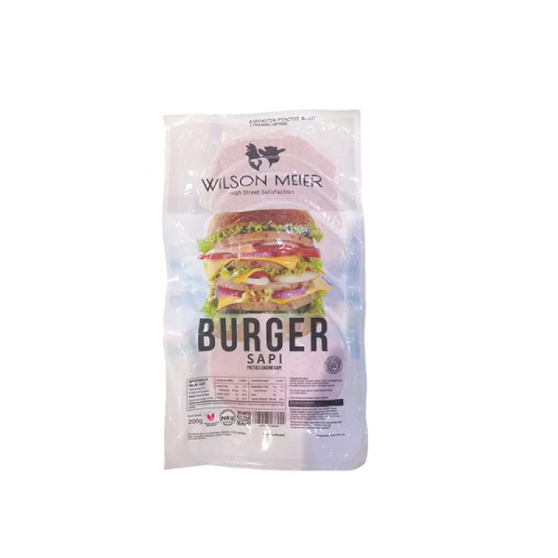Jual Wilson Meier Burger Sapi 200 Gr Di Seller Hypermart Paso Ambon ...