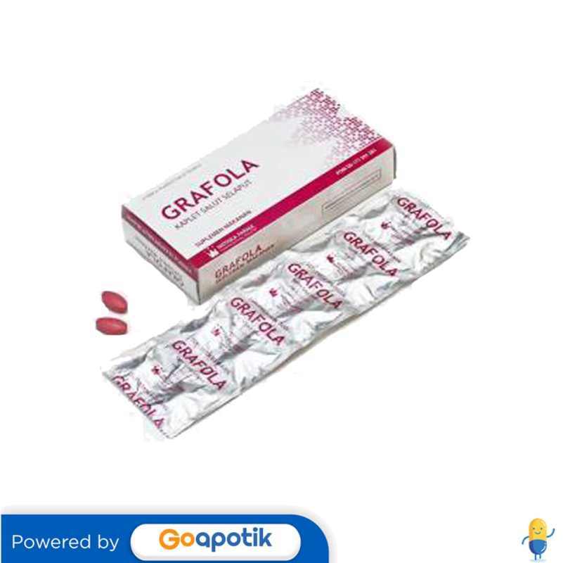 Promo Grafola Strip 10 Kaplet Diskon 12% Di Seller Apotek Fajar Farma ...