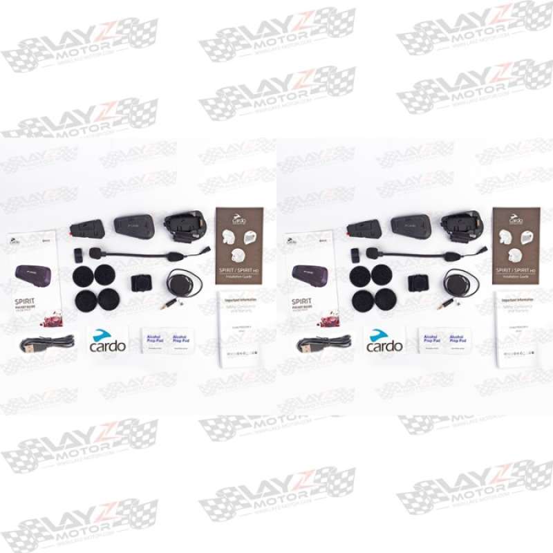 Promo New Cardo Spirit 2-way Bluetooth Intercom Terbaik Diskon 2% Di ...