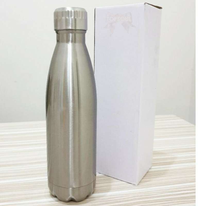 Promo Botol bowling stainles sublim/botol bowling polos/coating import ...