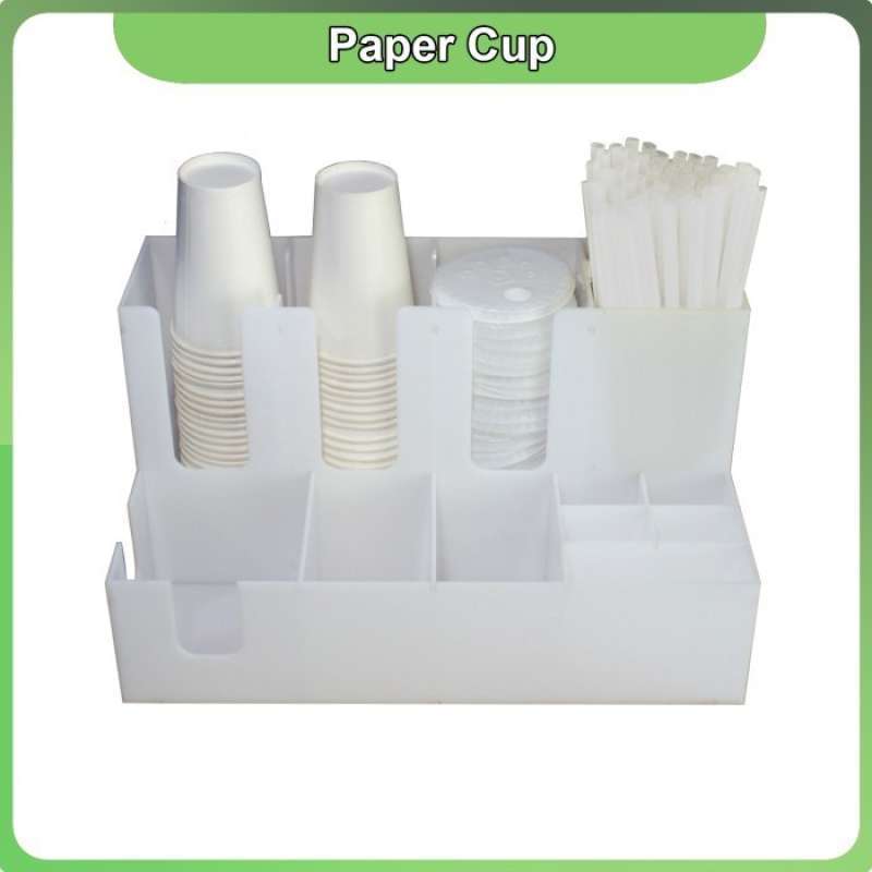 Promo Rak Akrilik Paper Cup Holder Sederhana Complete Model C Terbaru ...