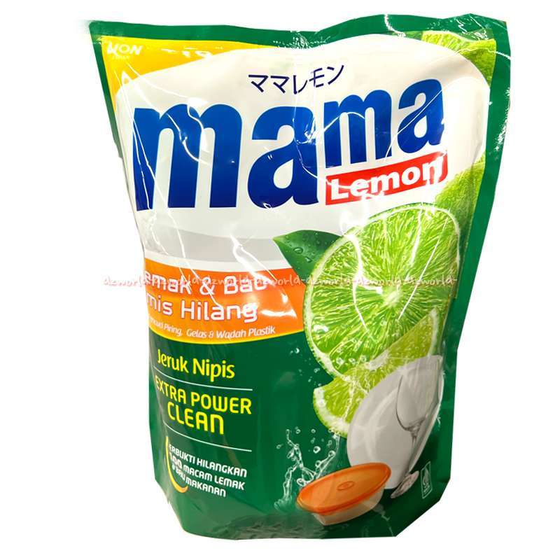 Jual Mama Lime 1500ml Higienis Sabun Cair Pencuci Piring Gelas Buah Sayur Mama Lemon Lemak Bau ...