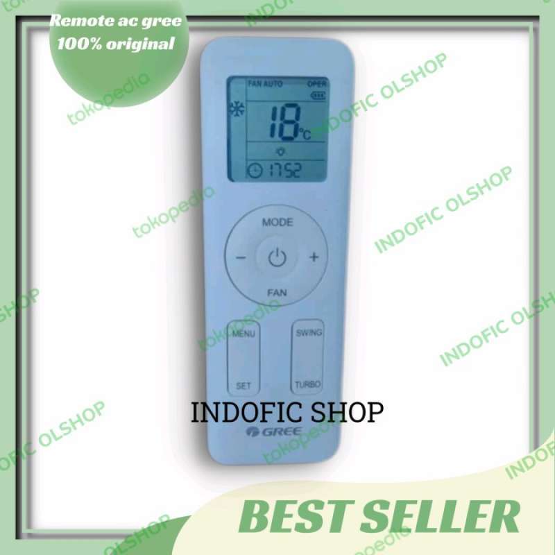 Promo Remote Ac Gree Baru Terbaik Diskon 44% Di Seller Cobanbaith ...