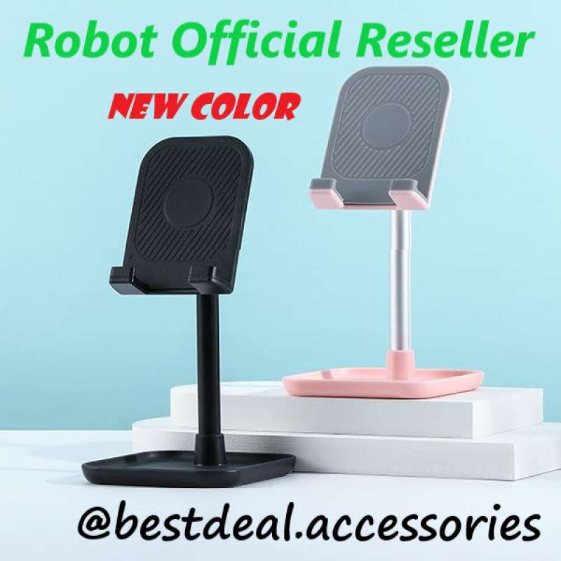 Promo Robot Rt-us04 Liftable Foldable Alumunium Stand Holder Handphone ...