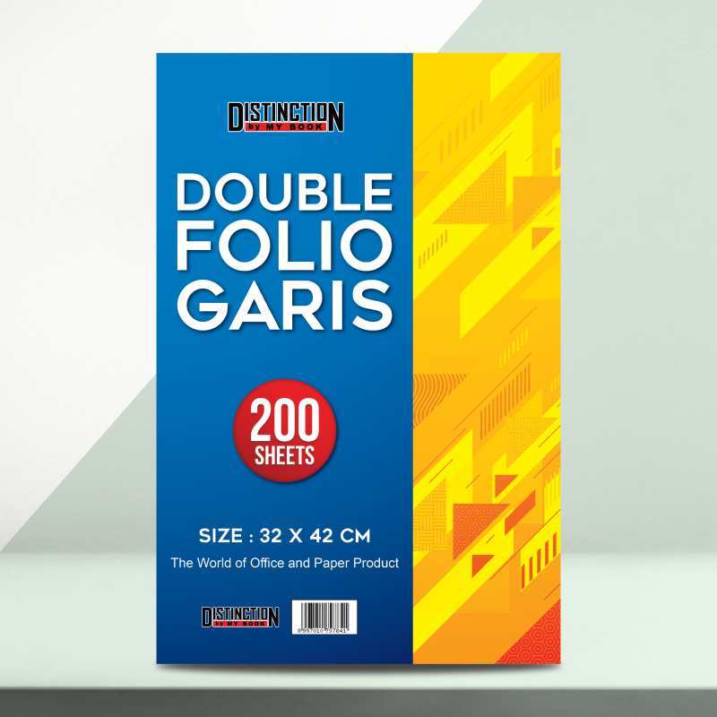Jual Kertas Double Folio Garis 200 Lembar Di Seller Margono Official ...
