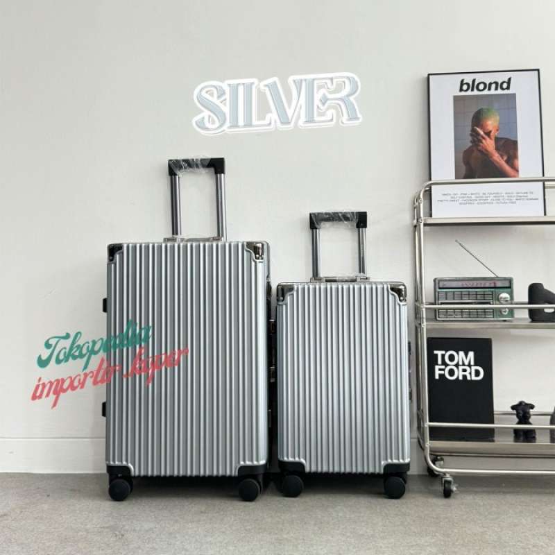 Promo Koper cabin20inch dan koper 24inch bagasi alumunium frame tsa ...