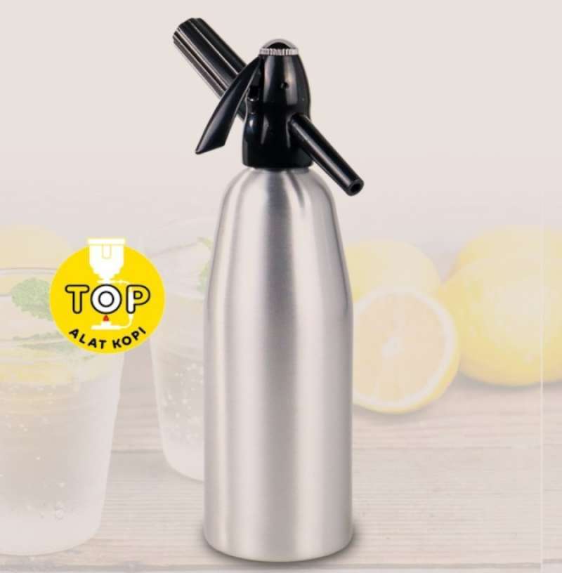 Promo Soda maker siphon sparkling water CO2 air soda karbonat 1 Liter Diskon 35% di Seller King ...