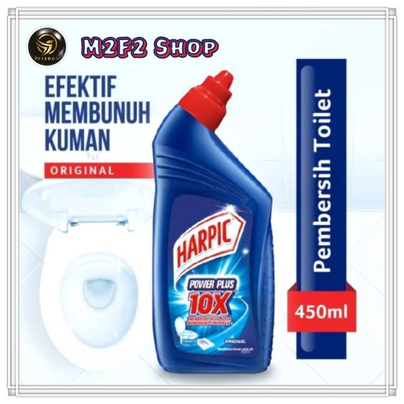 Promo Harpic Power Plus 10X Max Clean Original | Pembersih Toilet Botol - 450 ml (Kemasan Satuan ...
