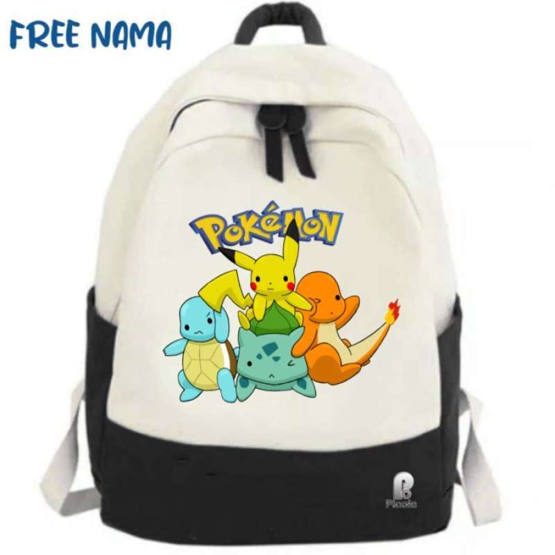 Promo TAS RANSEL ANAK SEKOLAH BACKPACK ANAK SEKOLAH POKEMON PIKACHU ...