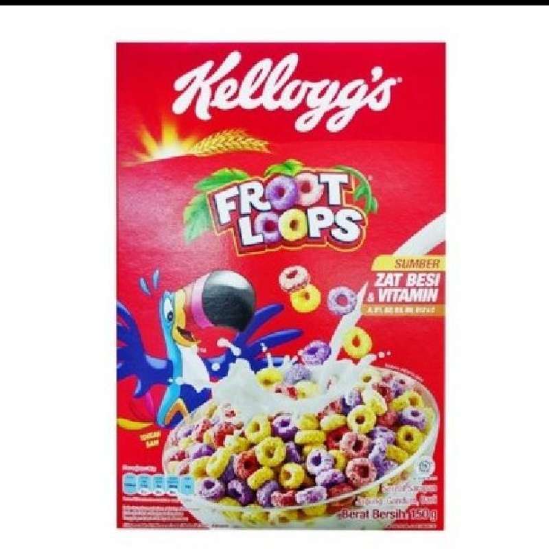 Jual Kellogg's Froot Loops Sereal 150 G / Box Di Seller Gantari ...