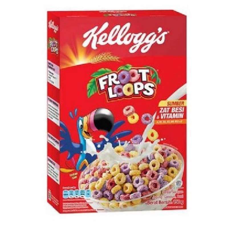 Jual Kellogg's Froot Loops Sereal 150 G / Box Di Seller Gantari ...