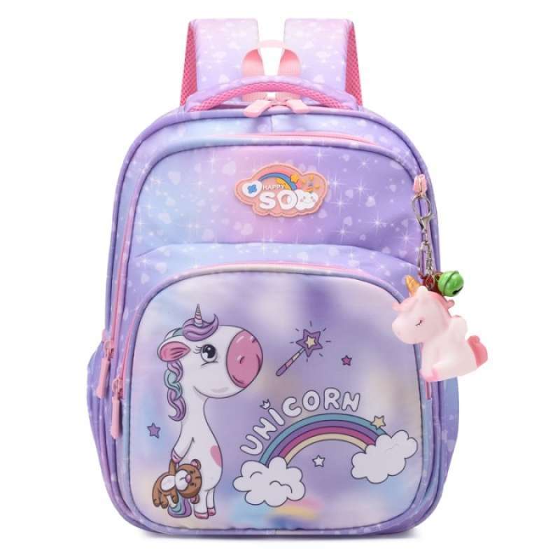 Promo Tas Ransel Anak Sekolah TK SD Import Karakter Unicorn Kuda Poni ...