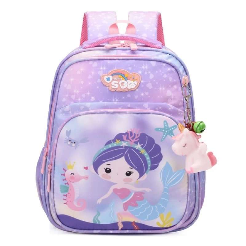 Promo Tas Ransel Anak Sekolah TK SD Import Karakter Unicorn Kuda Poni ...