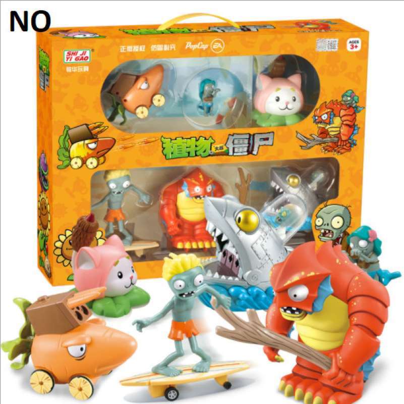 Promo Mainan plant vs zombie set 2 New Version Diskon 23% di Seller ...