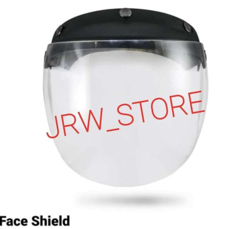 Promo FACE SHIELD PELINDUNG WAJAH SAFETY MEDIS MEDICAL KACA CLEAR HELMET Diskon 9% di Seller ...