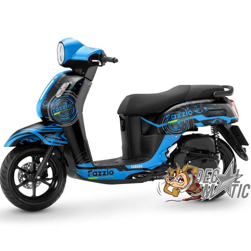 Jual Decal Fazzio Full Body Stiker Motor FAzzio Full body Striping ...