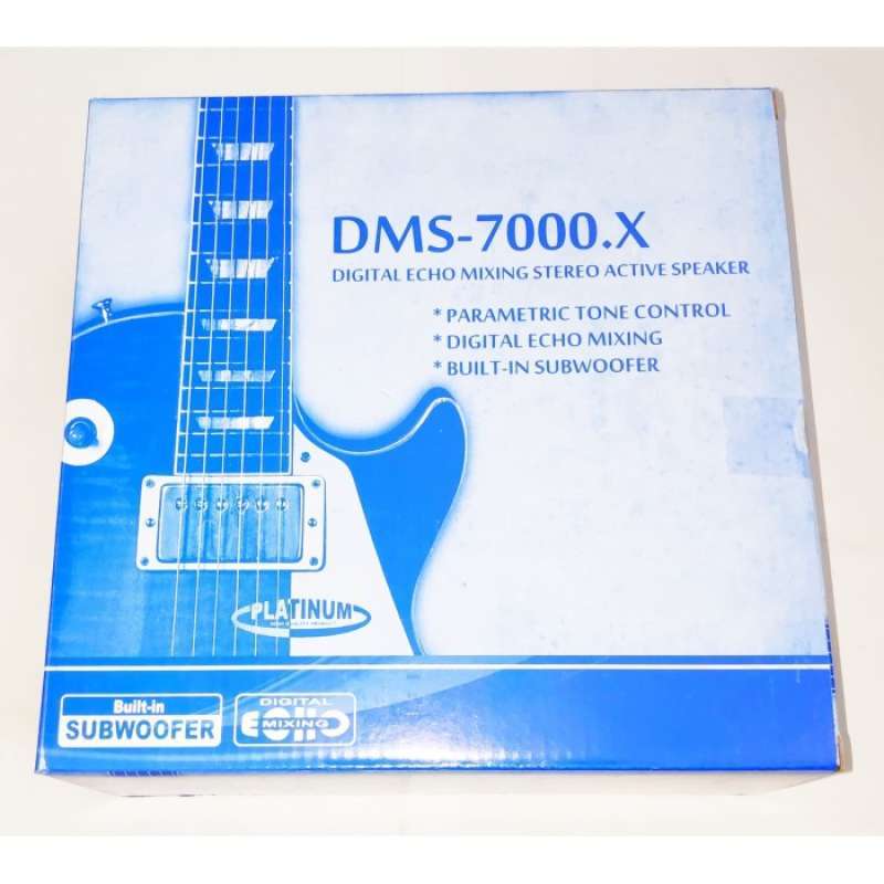 Promo PLATINUM DMS-7000.X KIT DIGITAL ECHO MIXING STEREO ACTIVE SPEAKER ...