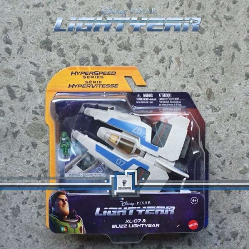 Promo Lightyear Hyperspeed Series XL07 Spaceship & Buzz XL 07 Disney ...