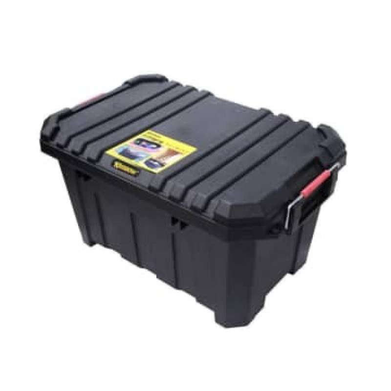 Promo Krisbow Container Box Heavy Duty Kotak Penyimpanan 45 Ltr - Hitam ...