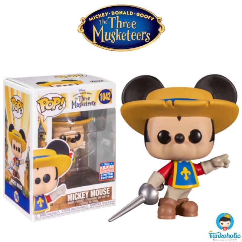 Promo POP! Disney The Three Musketeers - Mickey Mouse n EXCLUSIVE ...