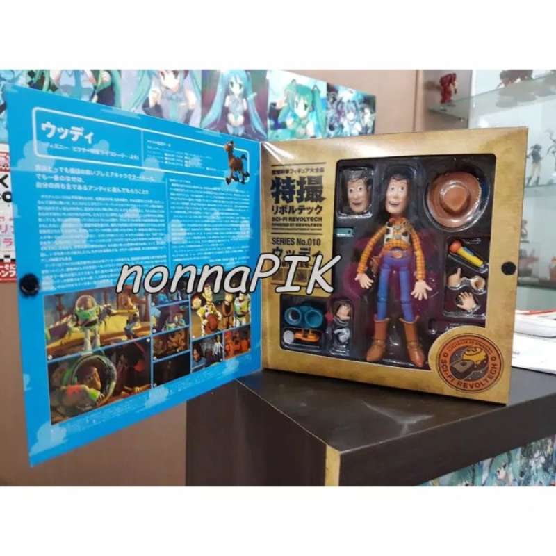 Promo MAINAN TOY STORY 4 / WOODY / REVOLTECH WOODY TOY STORY KAIYODO ...