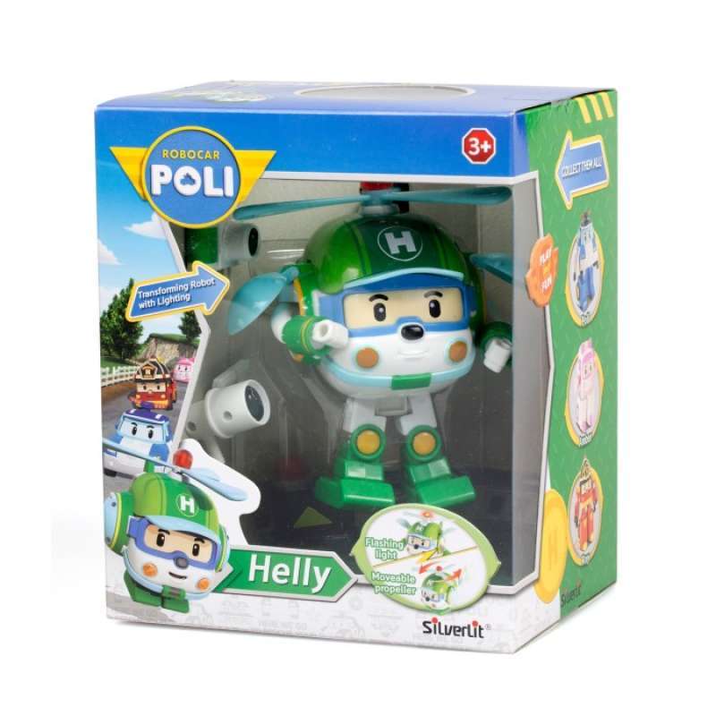 Promo Robocar Poli Transforming Robot With Lighting Helly 83096 Diskon ...