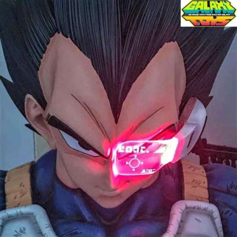 Promo MRC DragonBall Z Life-Size Vegeta / Bejita Scouter Bust Resin ...