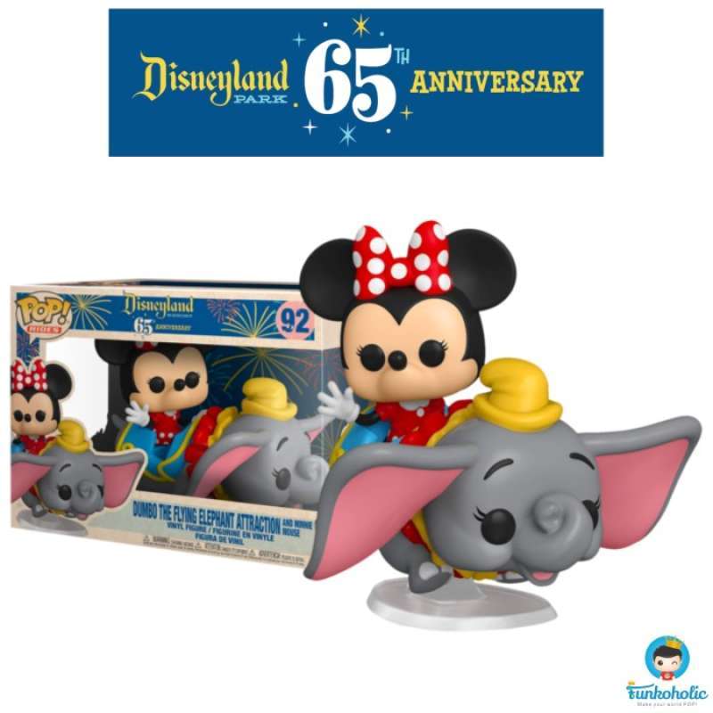 Promo POP! Rides Dumbo the Flying Elephant Attraction and Minnie Mouse ...