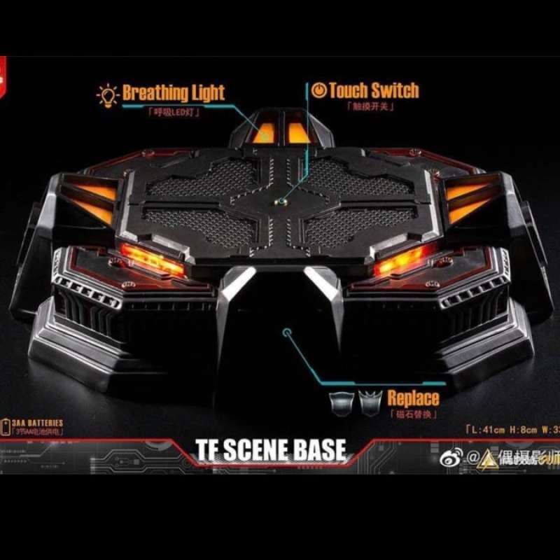 Promo Alpha Studio TF Scene Base for 3A Optimus Prime Bumblebee TLK LED ...