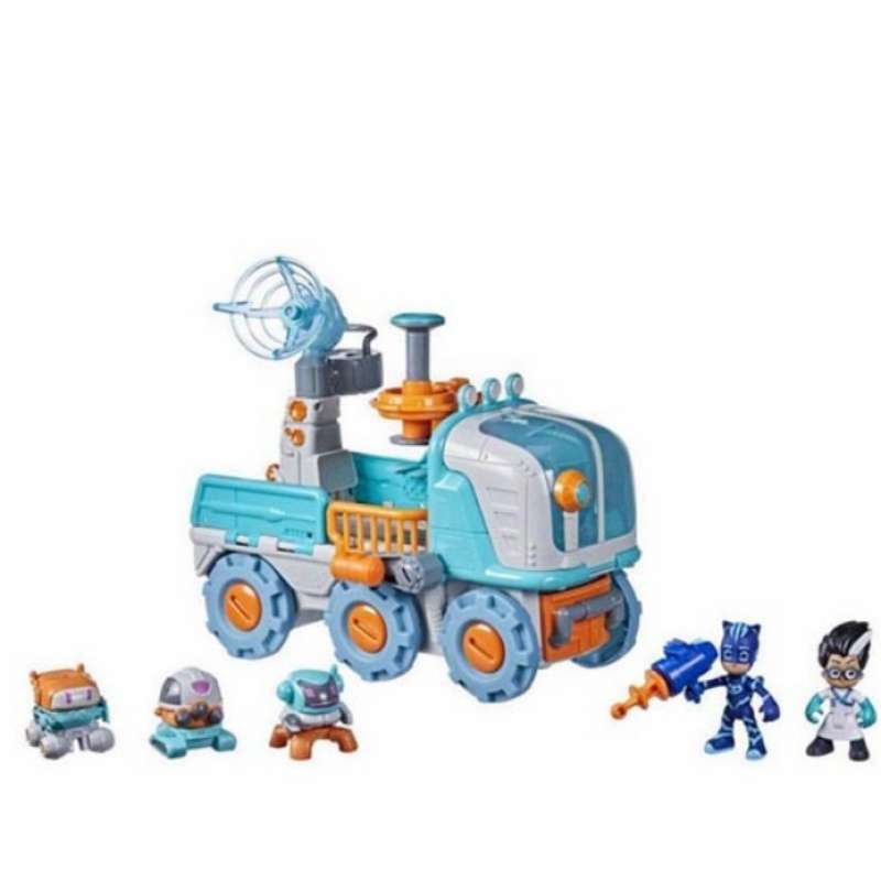 Promo PJ Masks ROMEO BOT BUILDER Lab Playset Light Sound pjmask Diskon ...
