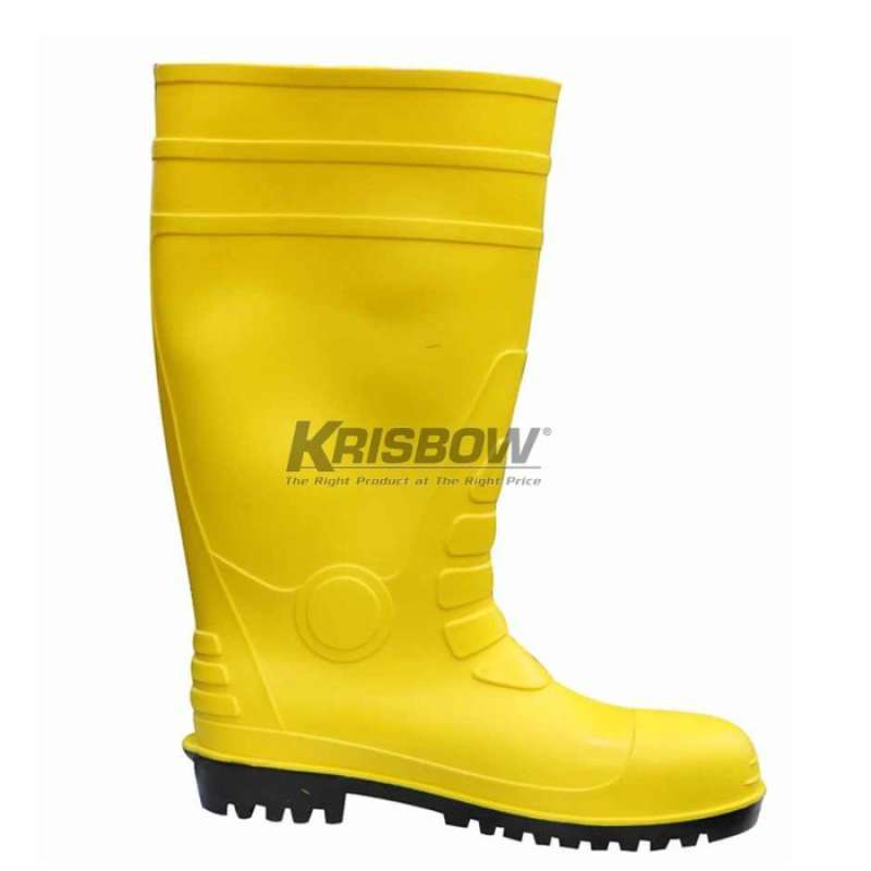Promo Boots Yellow Krisbow/ Sepatu Boot Kuning Krisbow Diskon 23% di ...