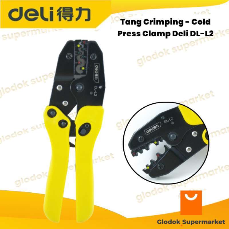 Promo Tang Crimping - Cold Press Clamp Deli Dl-l2 Diskon 23% Di Seller ...