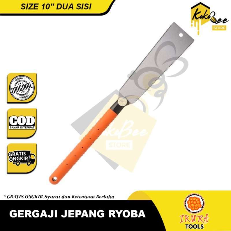 Promo Gergaji kayu jepang dua mata sisi 10 inch / Japanese handsaw 10 ...