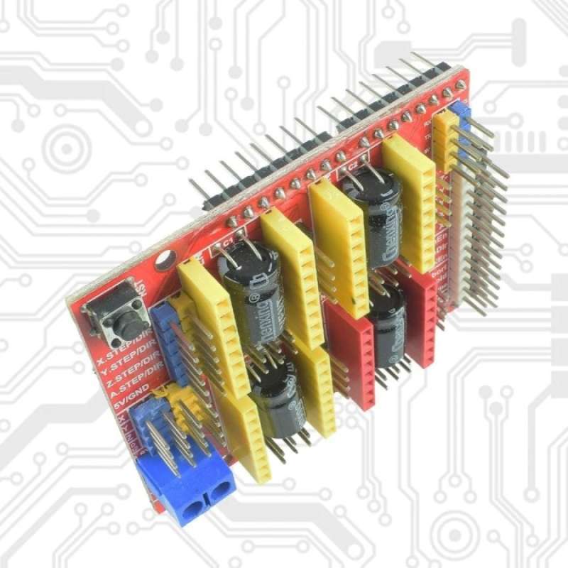 Jual Cnc Shield A4988 V3 Expansion Board For Arduino Uno Engraving