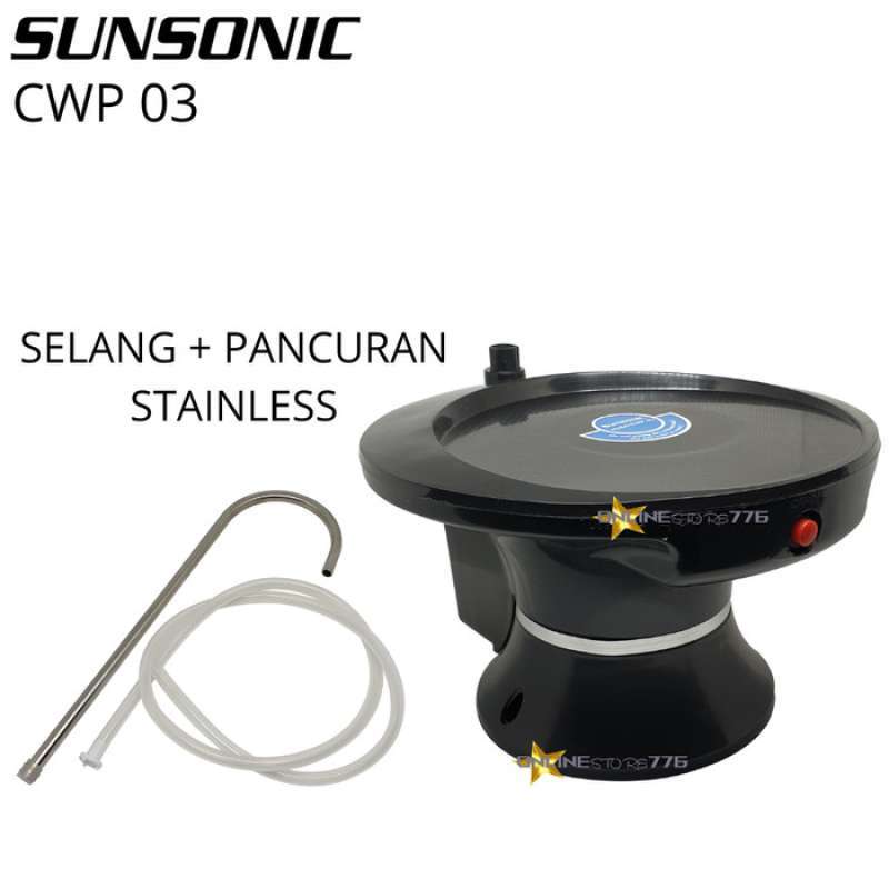 Promo Pompa Galon Elektrik Otomatis Sunsonic CWP 03 water pump CWP03 Diskon 2% di Seller RESTOR ...