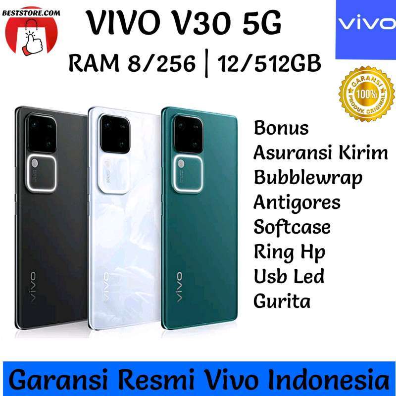 Promo VIVO V30 5G 8/256GB | 12/512GB GARANSI RESMI VIVO INDONESIA Diskon 14% di Seller Beststore ...