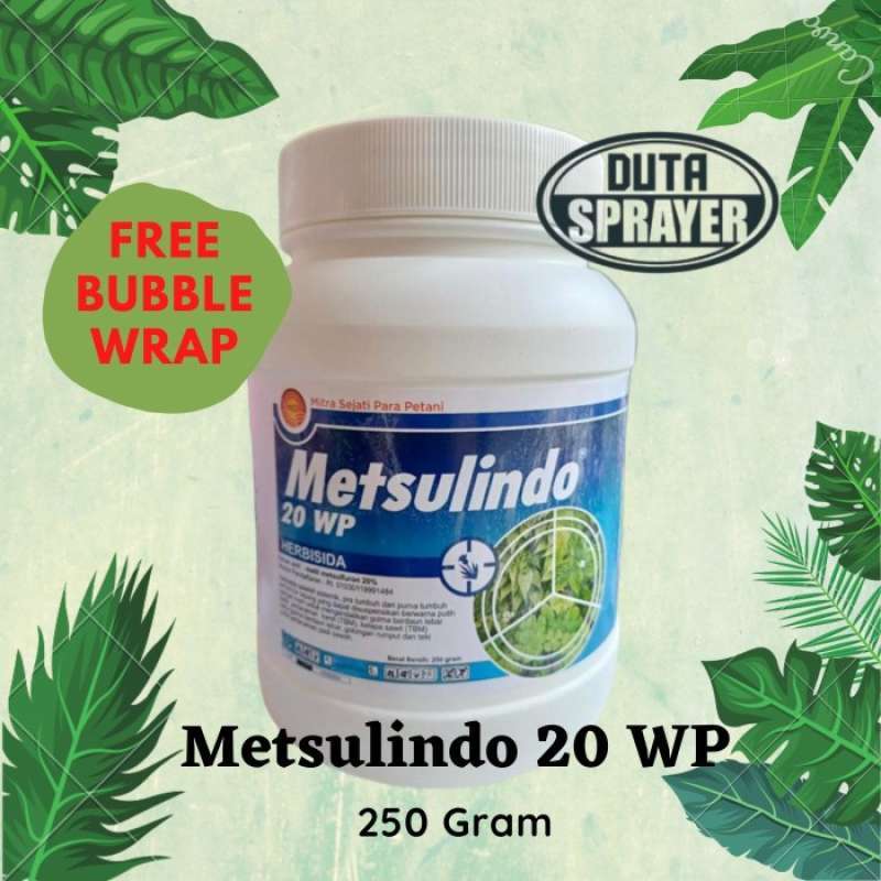 Promo Metsulindo 20 WP 250 gram Herbisida Gulma Berdaun Lebar dan Pakis Diskon 9% di Seller ...