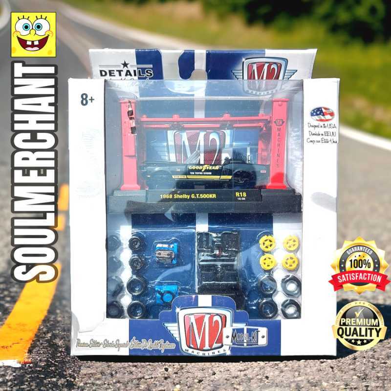 Jual M2 MODEL KIT 1968 FORD SHELBY GT500 KR - GOODYEAR MUSTANG ...