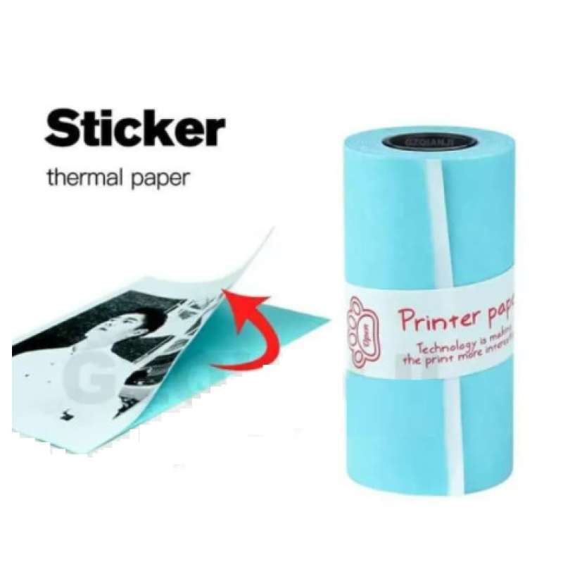 Jual Kertas Label Sticker Thermal Continuous 57mm X 30mm Satuan Di ...