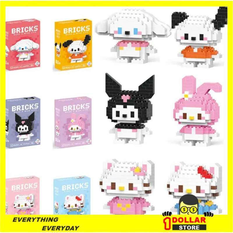 Jual $1 Mainan Balok Susun Karakter Kuromi Lego Figure 151pcs Di Seller ...