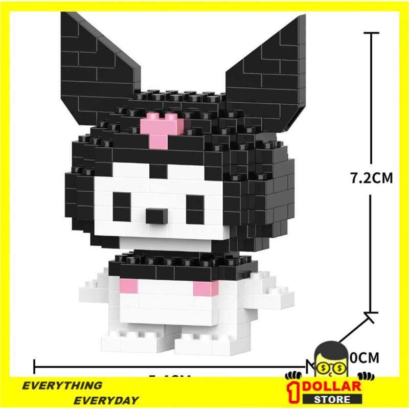 Jual $1 Mainan Balok Susun Karakter Kuromi Lego Figure 151pcs Di Seller ...