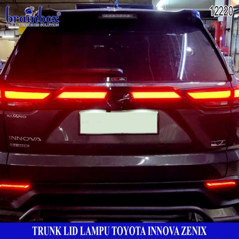 Jual Trunk Lid Toyota Innova Zenix Trunklid Lampu Led Belakang Bagasi ...