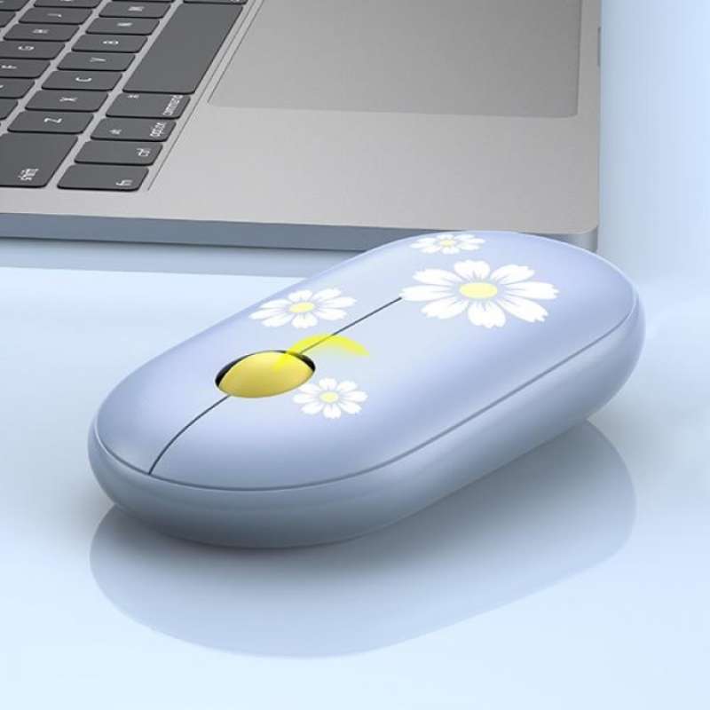 Promo Robot M230 Wireless Mouse Silent Key Scroll Wheel Diskon 39% Di ...