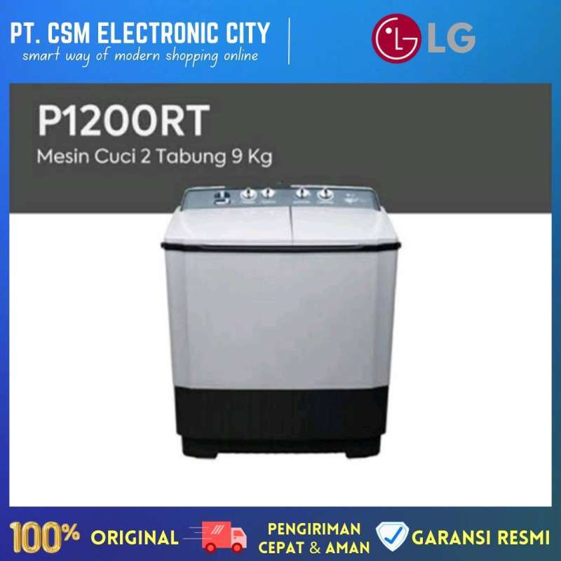 Jual Lg P1200rt (12 Kg) Mesin Cuci 2 Tabung [garansi Resmi] Di Seller ...
