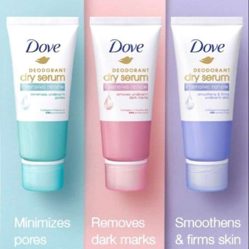 Jual Dove Deodorant Dry Serum 50ml Di Seller All In One Solution ...