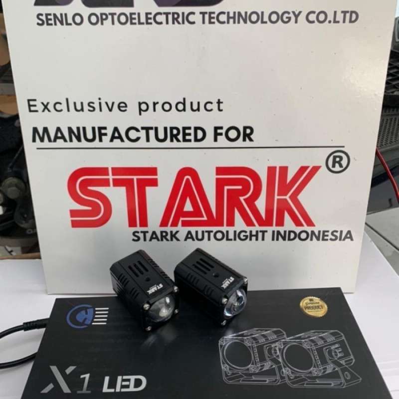 Jual Senlo X1 Stark X1 Mini Projie Foglamp Laser - X1 Pro Garansi - X1 ...