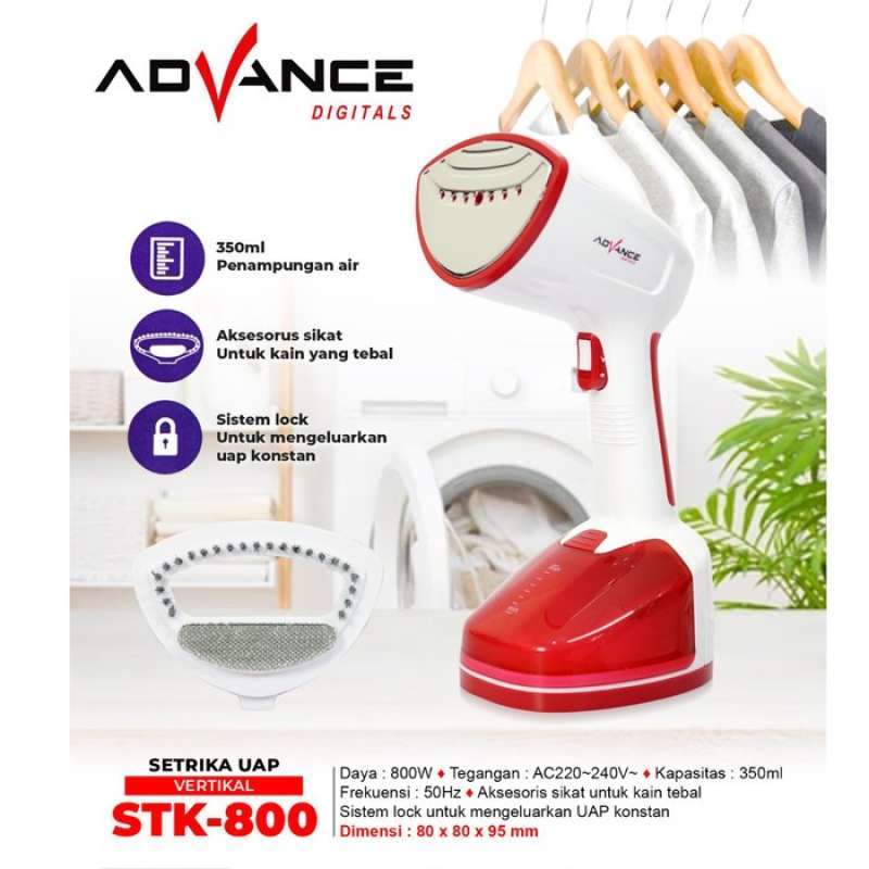 Promo Setrika Uap Efisien Model Terbaru Setrika Stk-800 Advance Daya ...