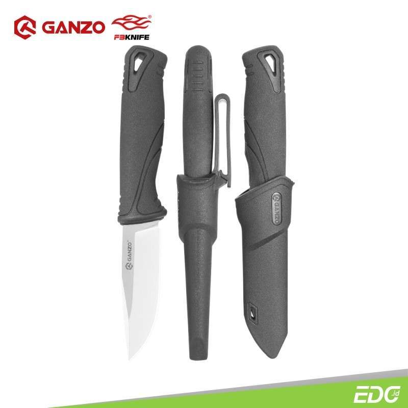 Jual Fixed Blade Ganzo G807 9CR14 Survival Bushcraft Camping Tools di ...